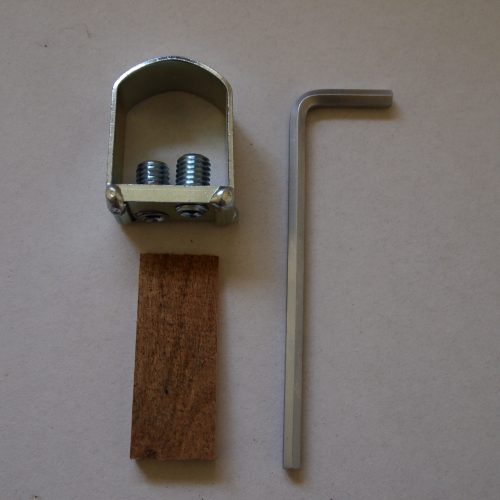 Adjustable Wooden Snath (inc. grips and clamp) - Scythe Cymru