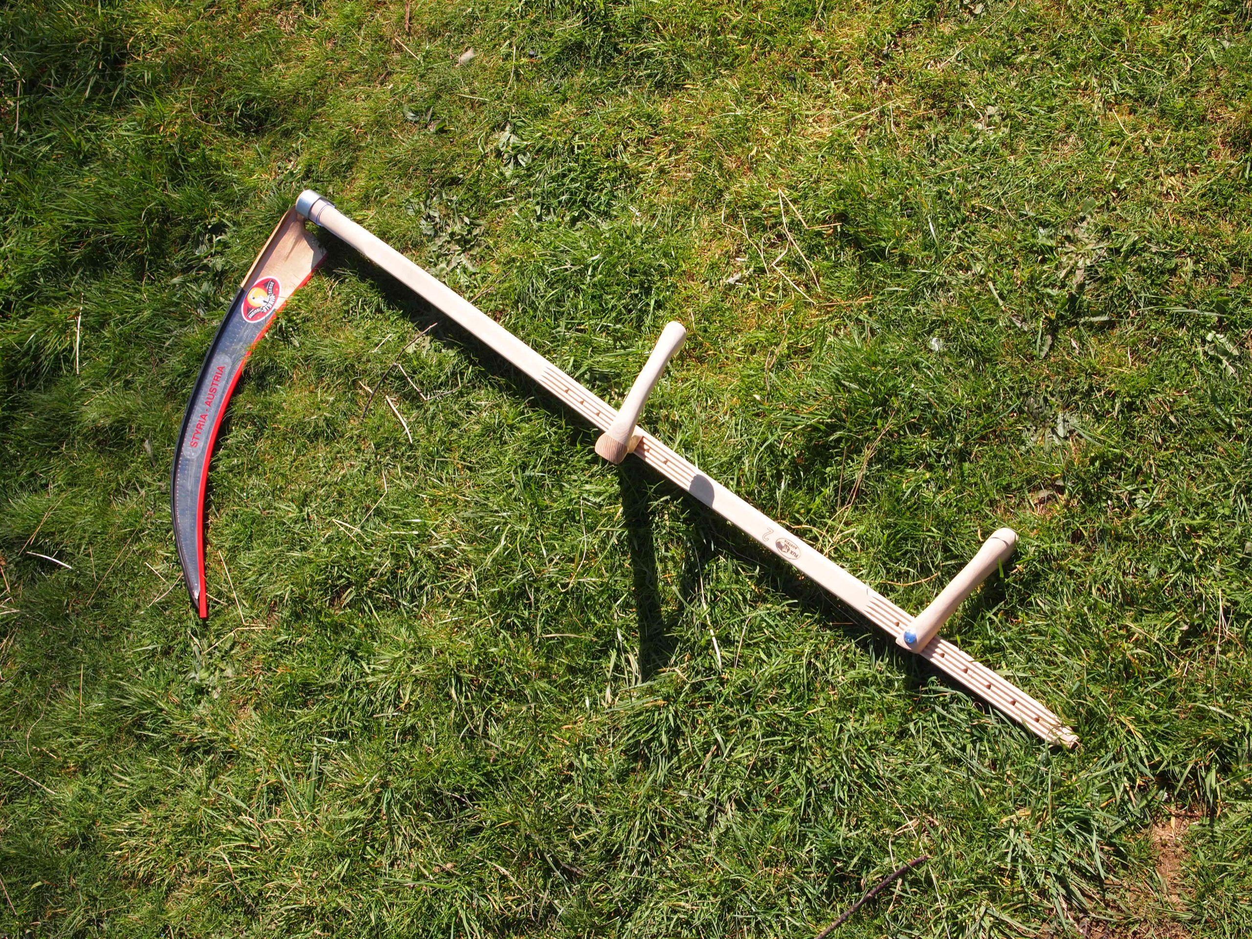 Choosing the Correct Snath Length - Scythe Cymru